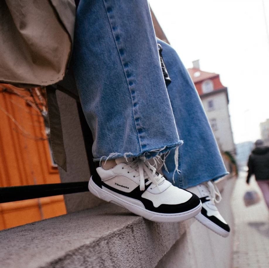 Barebarics superge Zing white & black