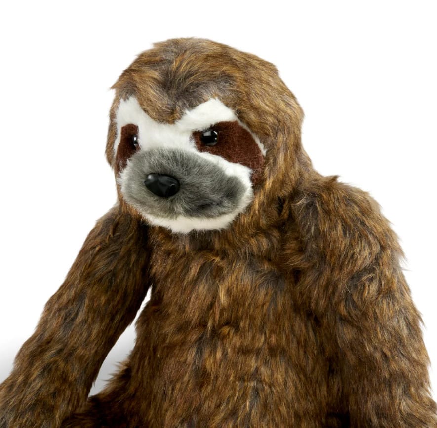 M&D plush sloth