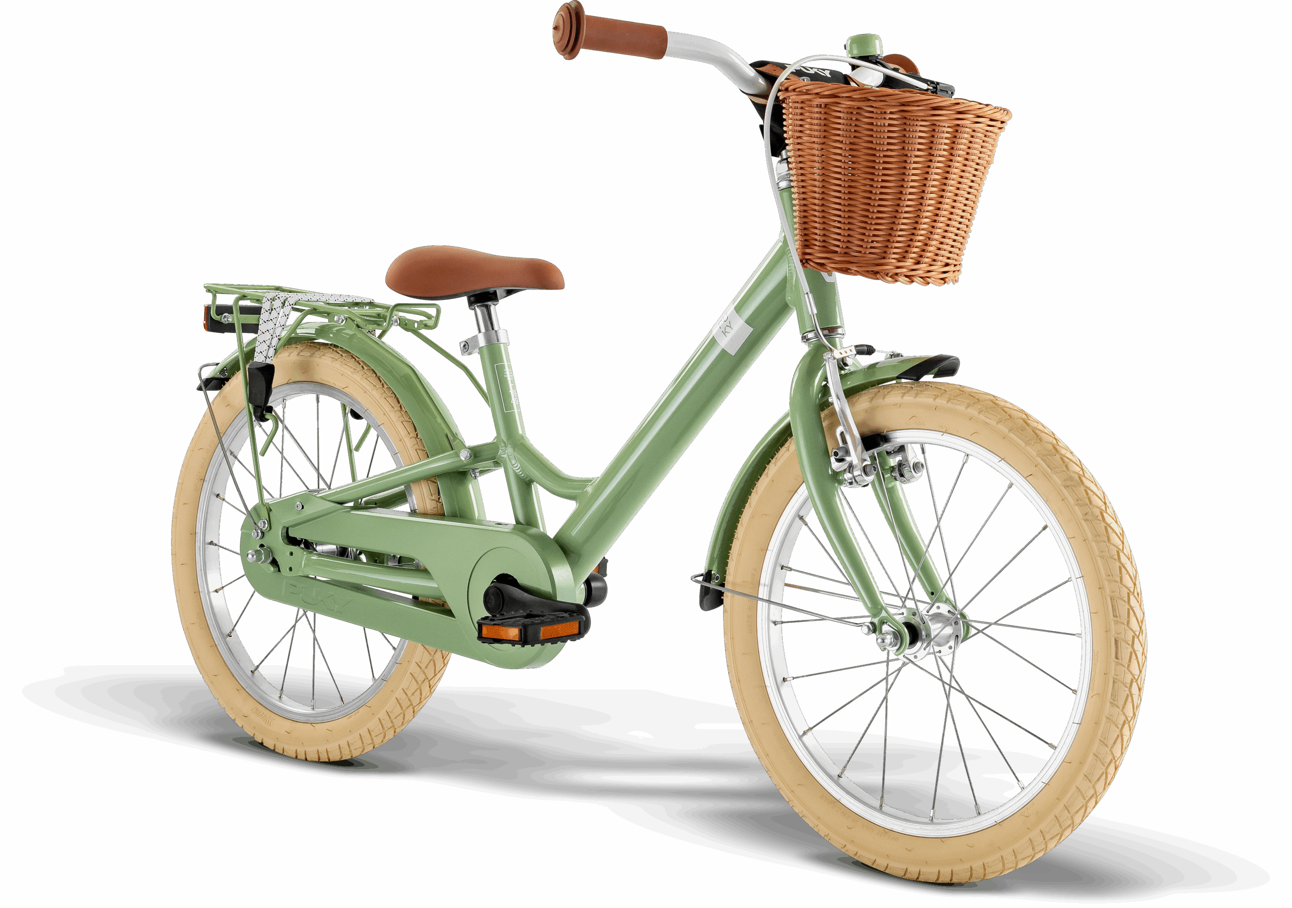 Puky bicycle Youke classic 18 col retro green