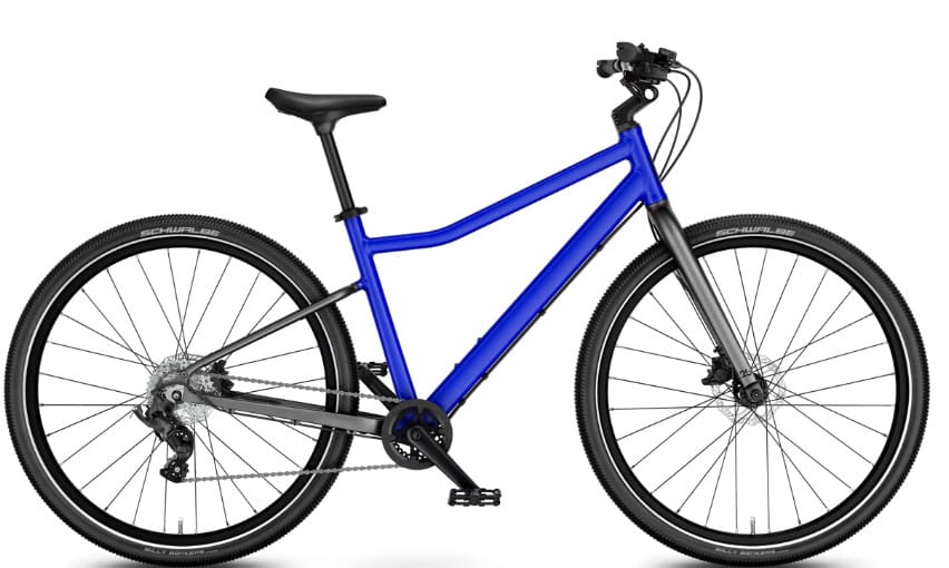 Woom EXPLORE 6 Kids Bike 26 inch Magnetic Blue (H)