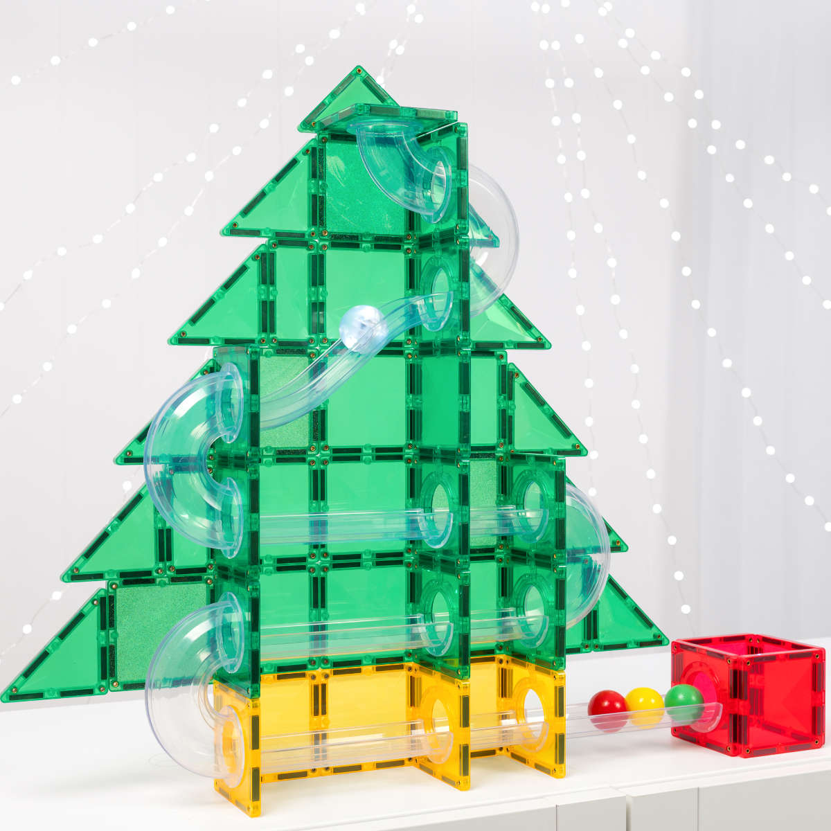 Connetix Christmas Tree Ball Run 71 kosov - Kakadu