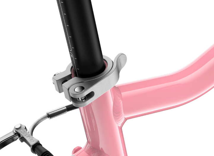 Woom 4 GO kolo 20 col Powder Pink (H) - Kakadu